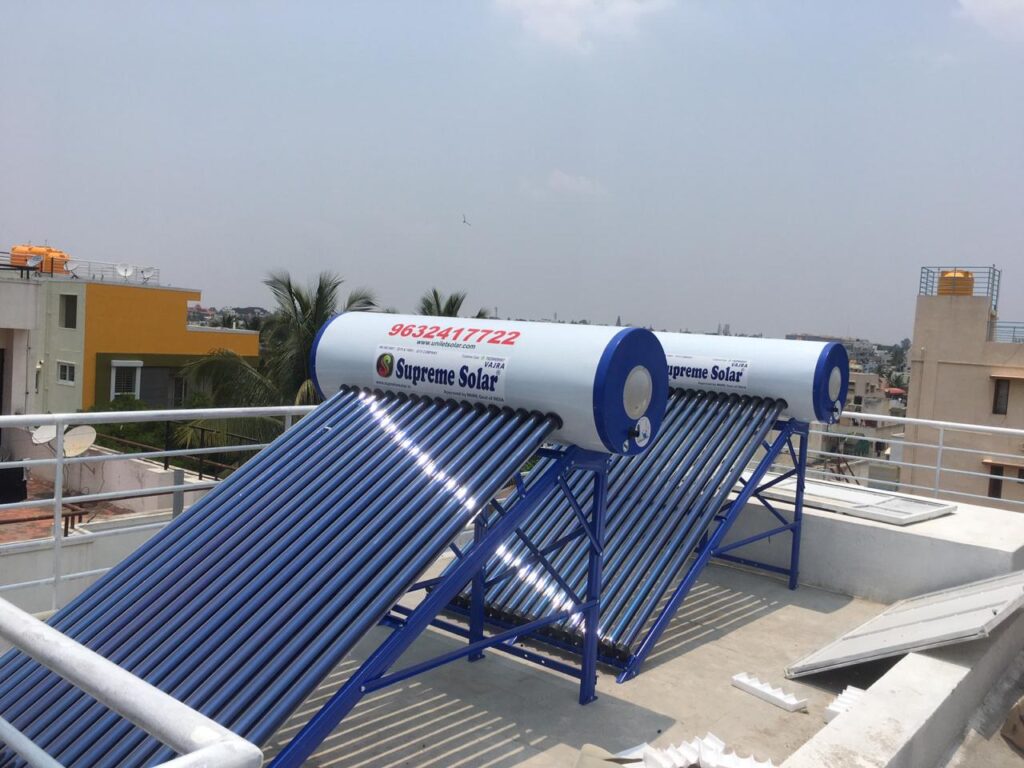 Supreme Solar Water Heater | Call: 9632417722