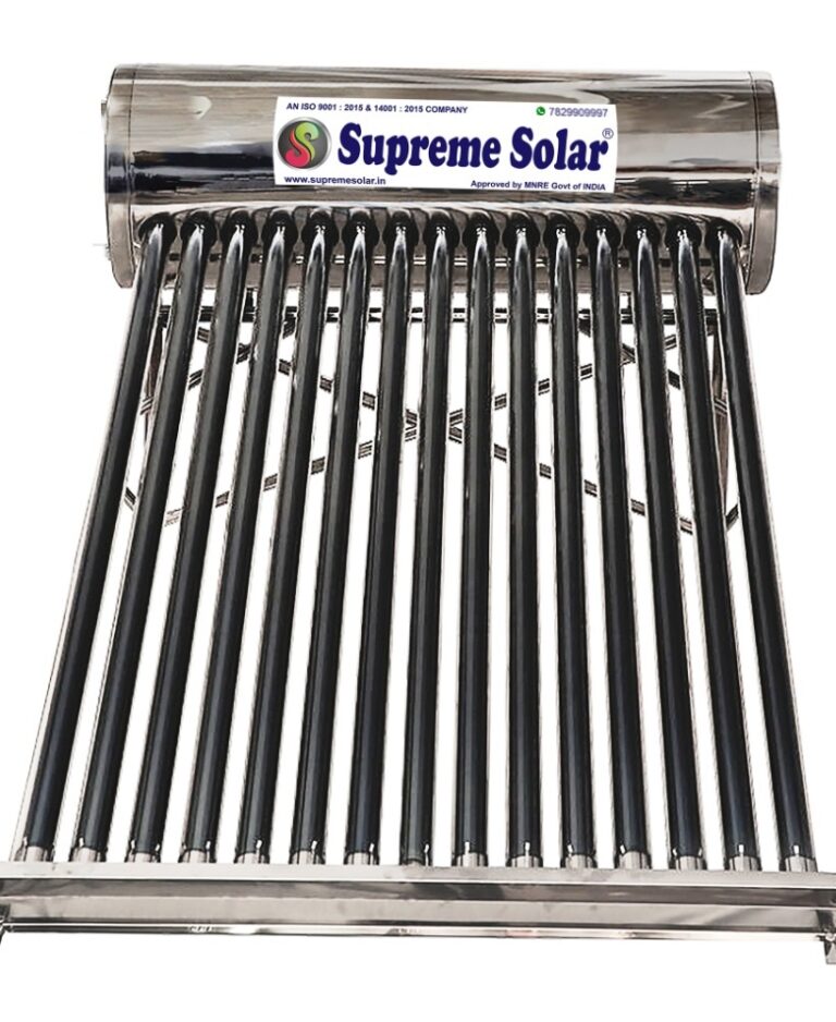 Supreme Solar Water Heater | Call: 9632417722